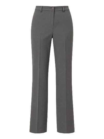 CONQUISTA Classic Straight Leg Trousers - Grey