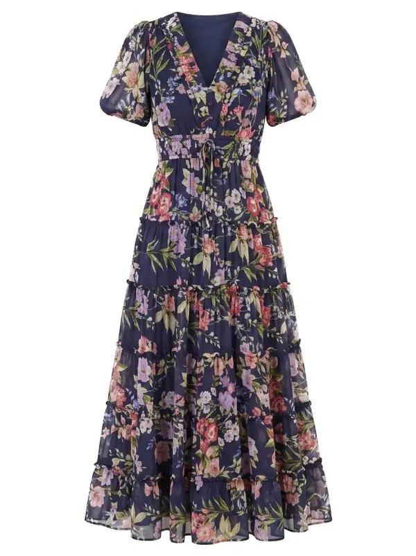 Yumi Kim Farrah Amalfi Navy Dress - Blue