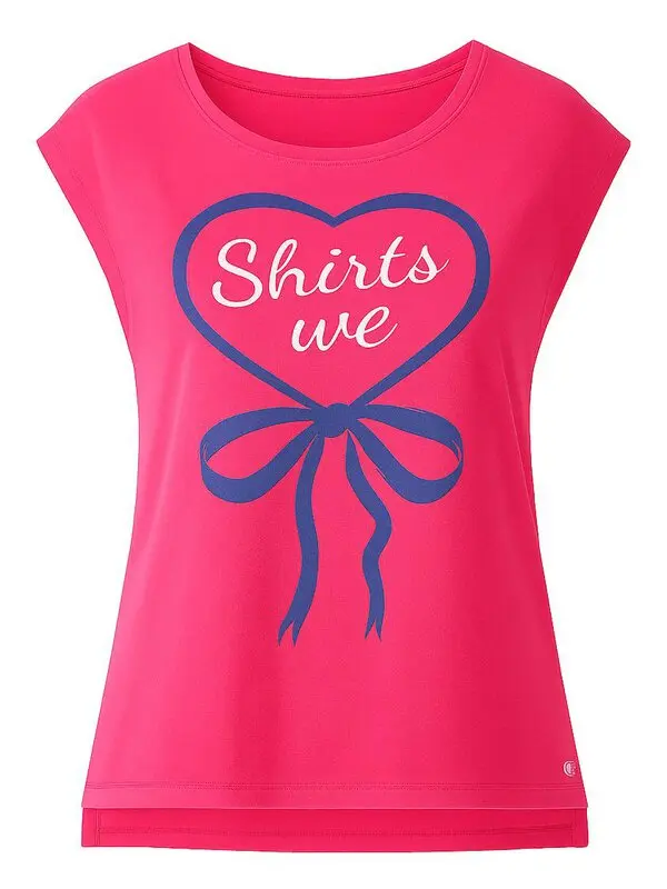 CONQUISTA Sleeveless Printed Top With Scoop Neck - Pink
