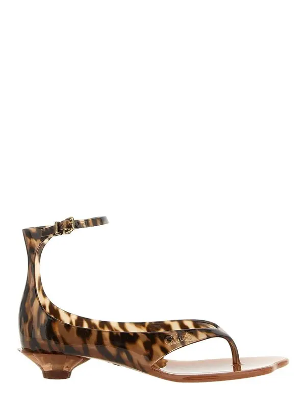 Chloé Jelly Sandals - Black