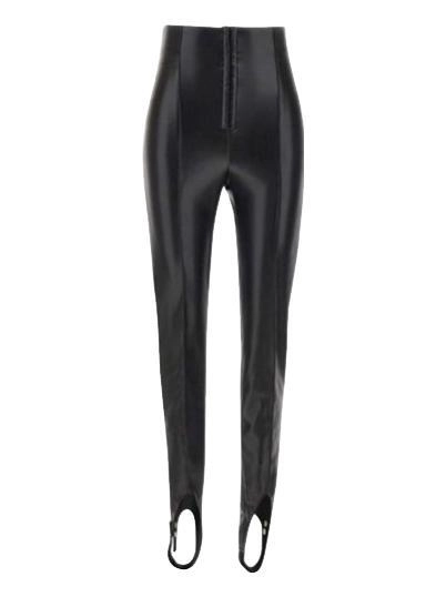 Philosophy Di Lorenzo Serafini High-waisted Stirrup Pants - Black