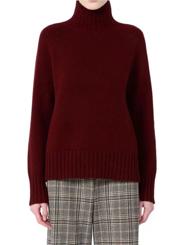 Max Mara Long-sleeved Sweater - Brown