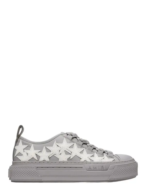 Amiri Stars Court Low Casual Sneakers - Grey