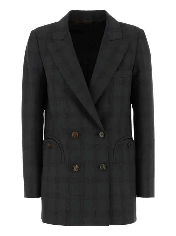 BLAZÉ MILANO Double-breasted Blazer - Black