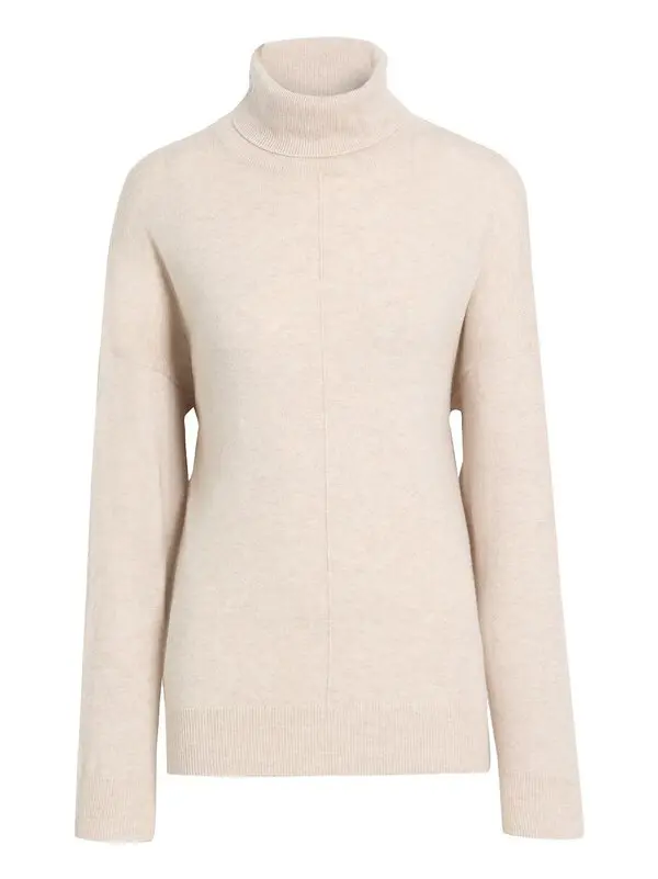 Chinti & Parker Wool And Cashmere-blend Turtleneck Sweater - Ecru