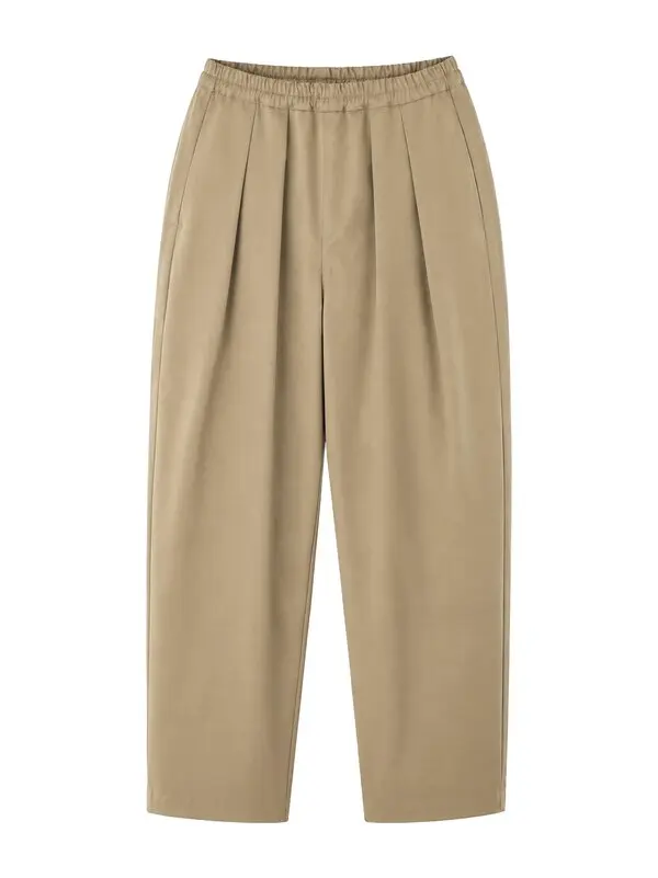 MAISON MARGIELA Low Crotch Cotton Pants - Beige