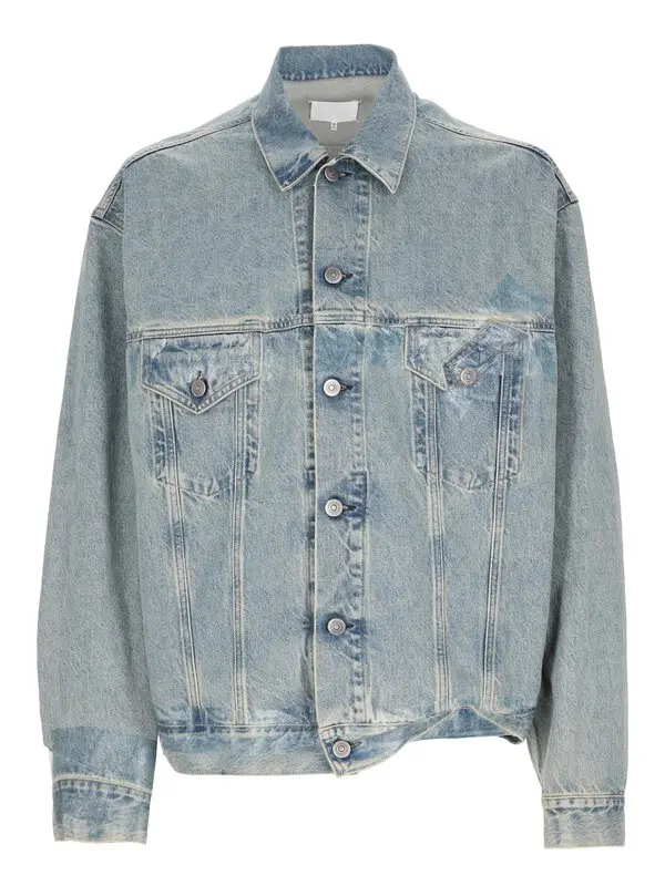 MAISON MARGIELA Giacca In Taped - Denim