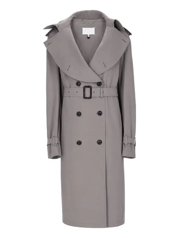 MAISON MARGIELA Trench Coat - Grey