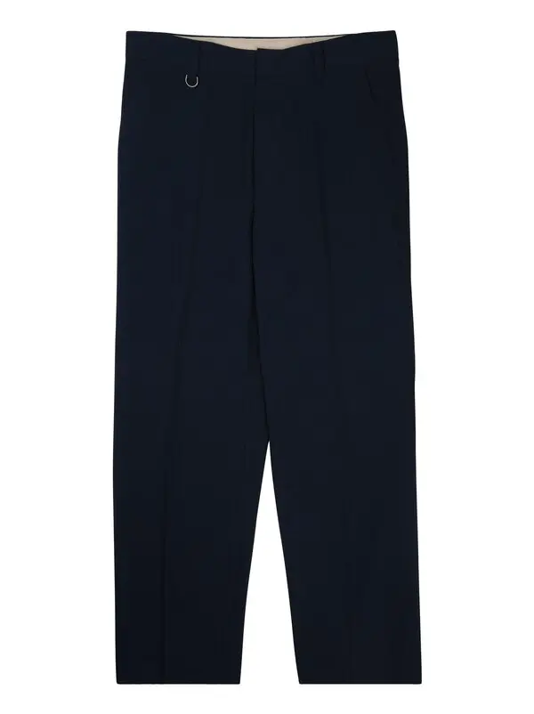 PAOLO PECORA MILANO Pantalone Chino Loose Fit - Blue