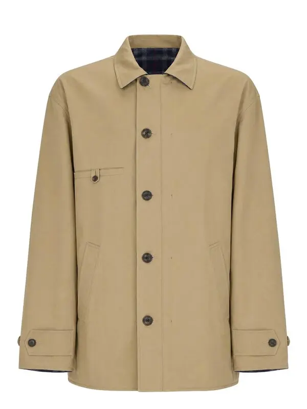 MAISON MARGIELA Reversible Caban Jacket - Beige