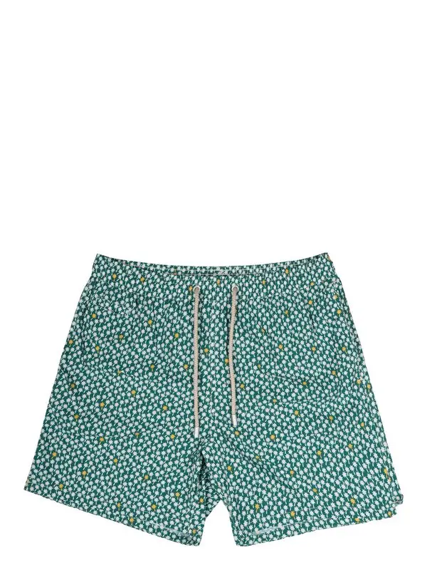 MC2 SAINT BARTH Lighting" Printed Swim Trunks - Green
