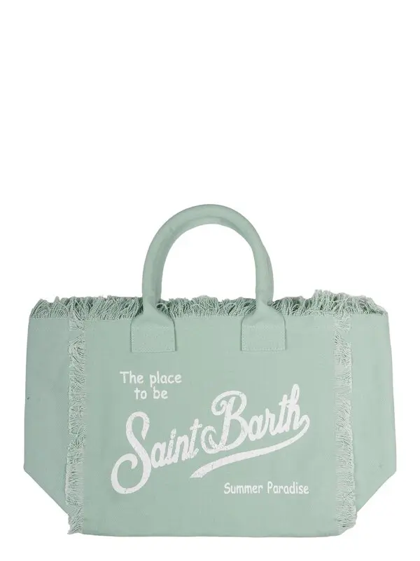MC2 SAINT BARTH Medium Canvas Vanity Bag - Green