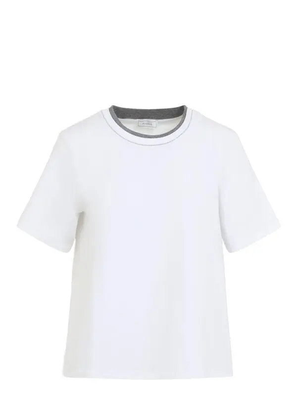 Peserico Pescherico Cotton Stretch T-shirt - White
