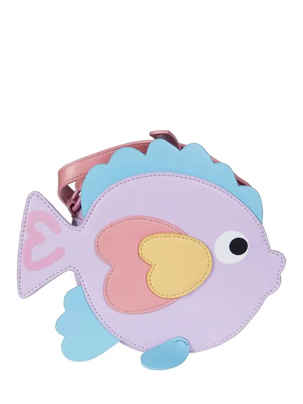 Stella McCartney Mini Fish-shaped Crossbody Bag - Rosa