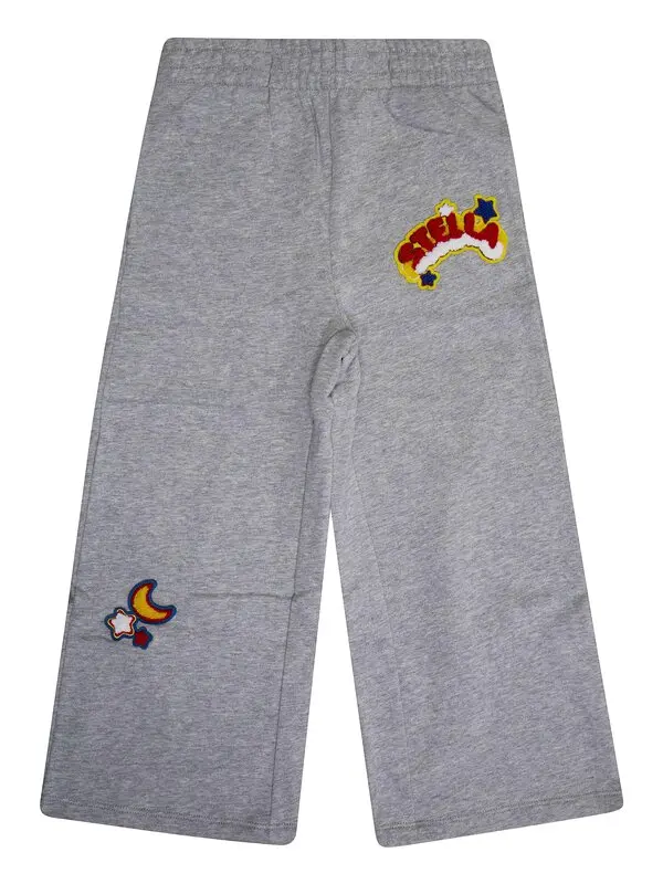Stella McCartney Embroidered Detail Trousers - Grigio
