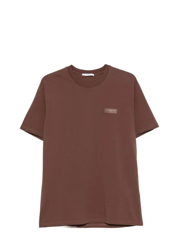 Givenchy Crewneck Sweatshirt With Grosgrain Detail - Marrone