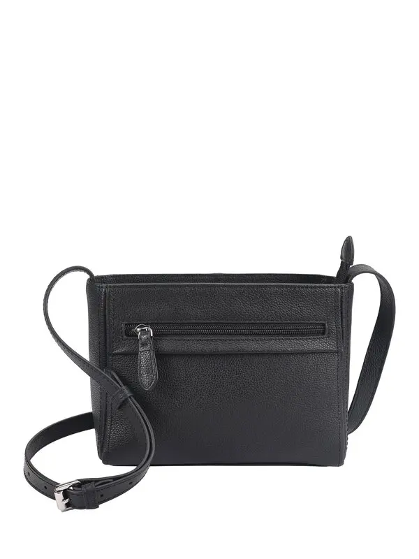 LLOYD BAKER Primrose Leather Crossbody Bag - Black