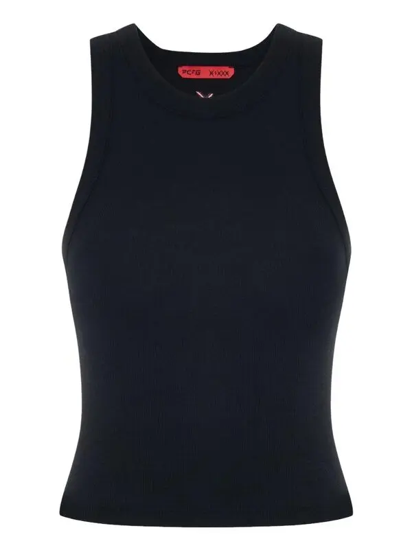 PCFG Daydreamers Wide Strap Tank Top - Black