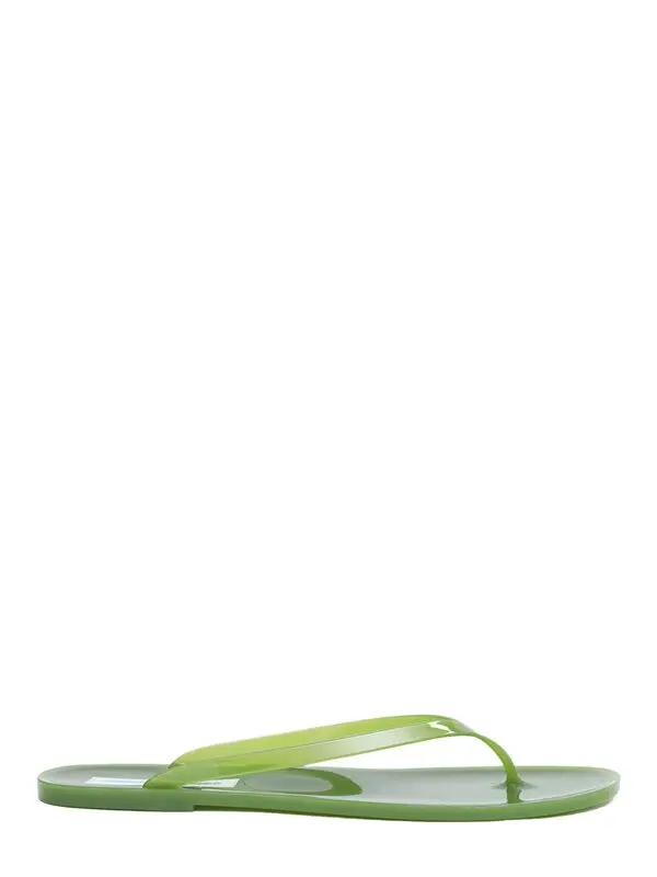 Christopher Esber Jo Pvc Flip Flop Sandals - Green