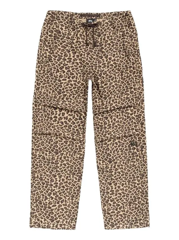 StÜssy Nyco Surplus Pant Print - Leopard