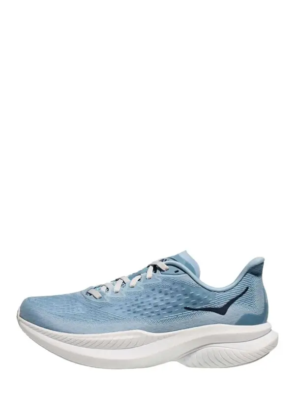 Hoka One One Mach 6 Athletic Shoes - Drizzle/white