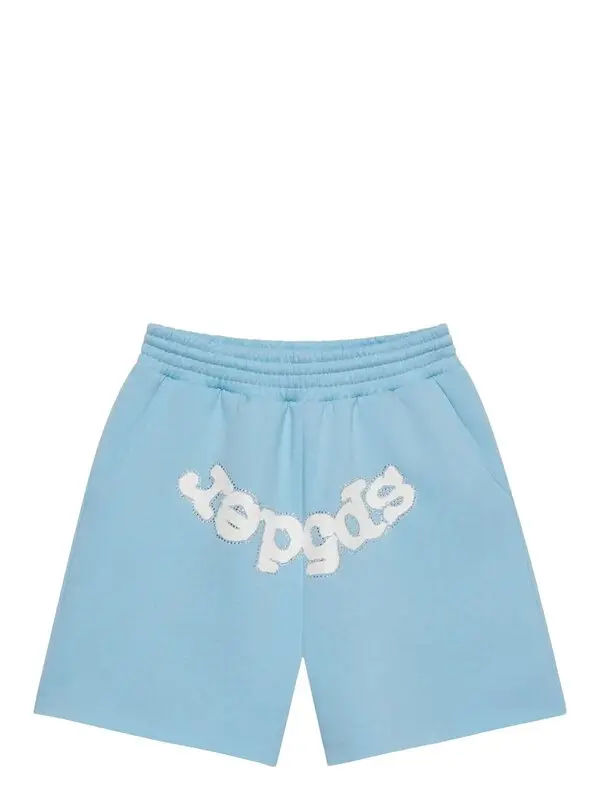 SP5DER Og Web Sweatshort - Sky Blue