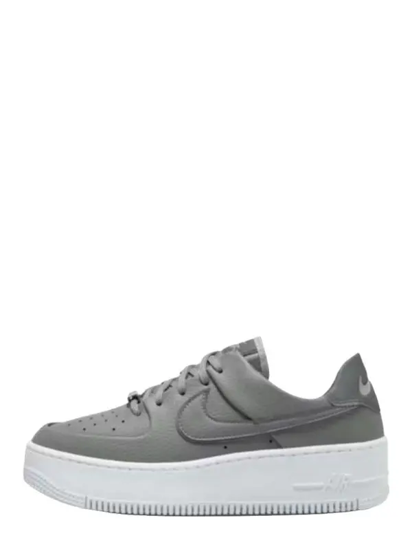 Nike Force 1 Sage Low Sneakers - Grey/white