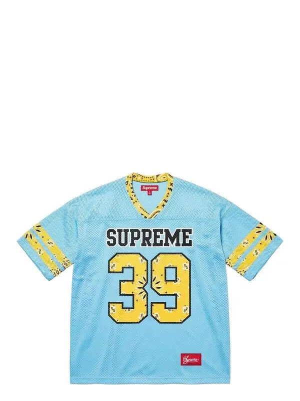 Supreme Bandana Football Jersey - Blue