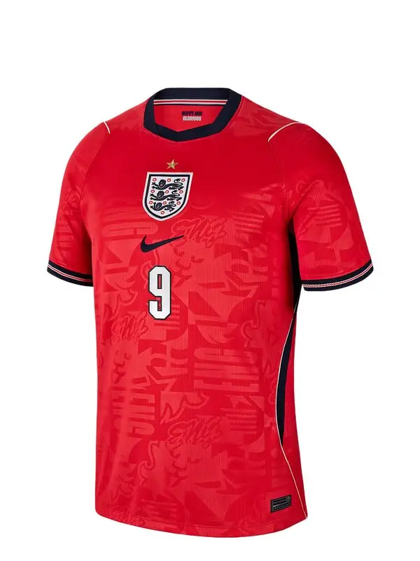 Nike Harry Kane England National Team 2026 Stadium Away Dri-fit Jersey - Red
