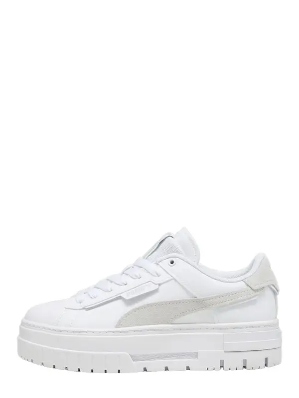 PUMA Mayze Crashed Sneakers - White/grey