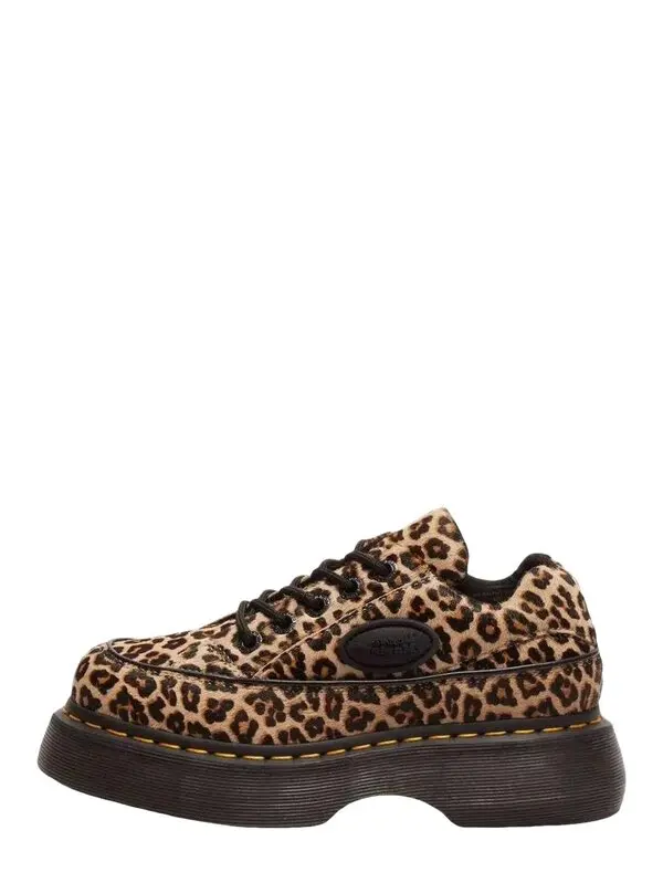 Dr. Martens Print Platform Shoes - Leopard