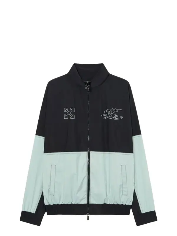 Off-White Marker Nyl Relax Track T-shirt - Black