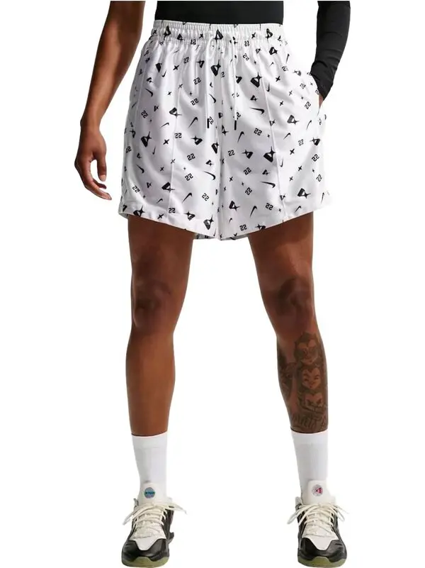 Nike A'ja Wilson Dri-fit Athletic Shorts - White/black