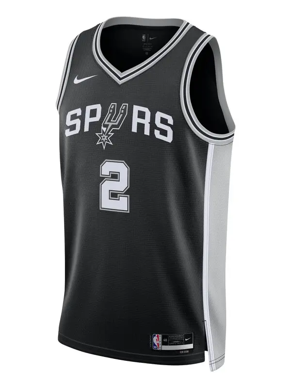 Nike San Antonio Spurs Icon Edition Swingman Jersey - Black