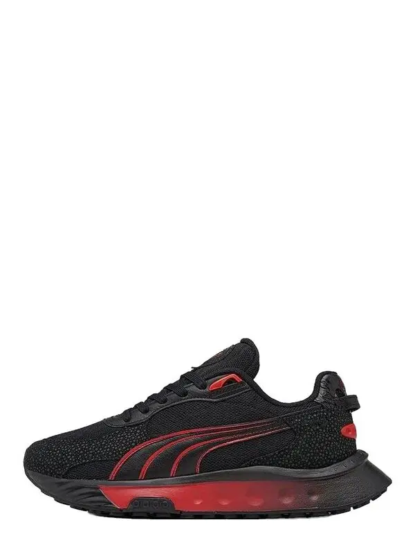 PUMA Wild Rider Magma Sneakers - Black/high Risk Red