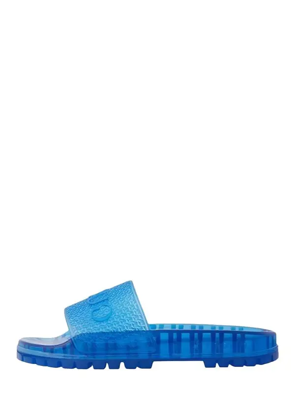 Adidas X Gucci Adilette Slide - Blue