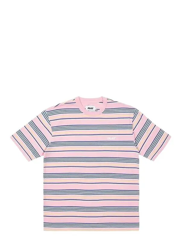 PALACE Stripe T-shirt - Pink
