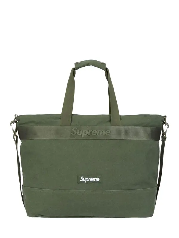 Supreme Tote Bag Ss25 - Olive