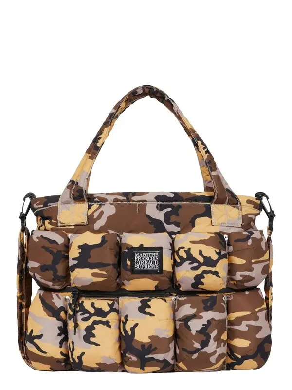 Supreme X Marithé + François Girbaud Pikachu Puffer Tote Bag - Camo