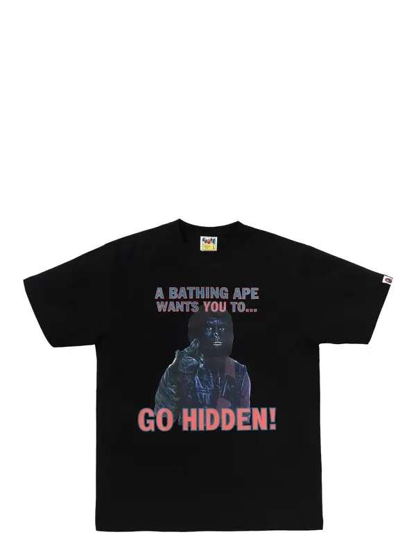 A BATHING APE X Hidden Ny Go Hidden T-shirt - Black