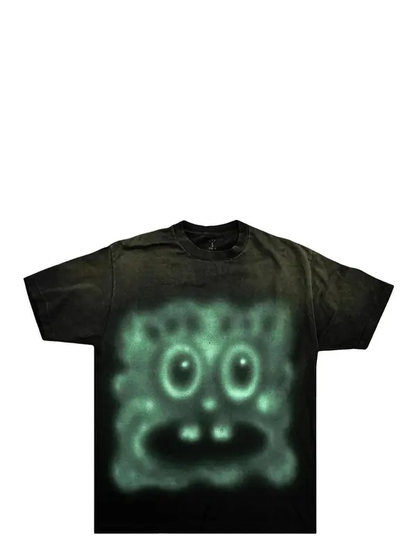 TRAVIS SCOTT X Spongebob Krabby Patty T-shirt - Black