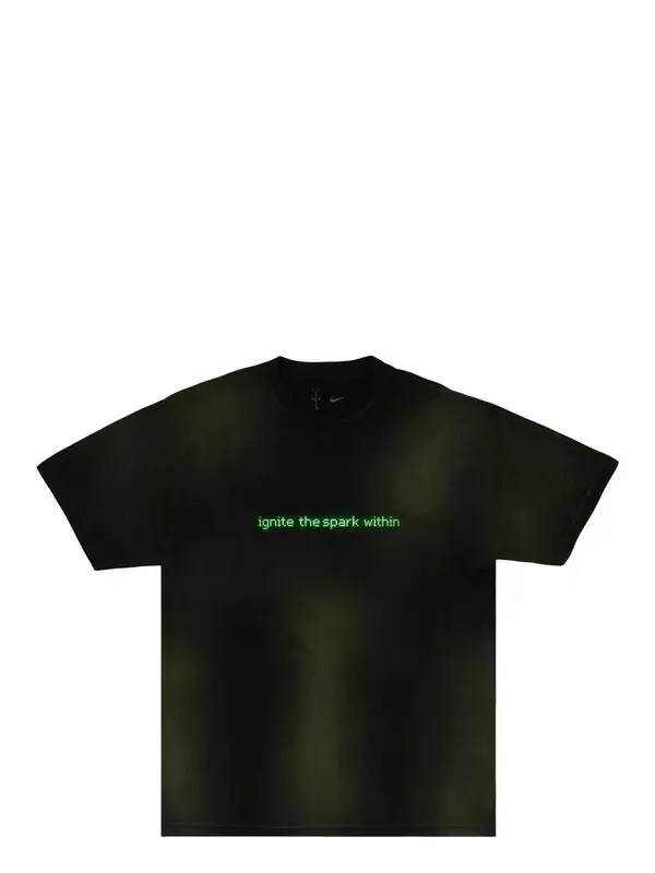 TRAVIS SCOTT X Nike T-rexx Ignite The Spark Within T-shirt - Black
