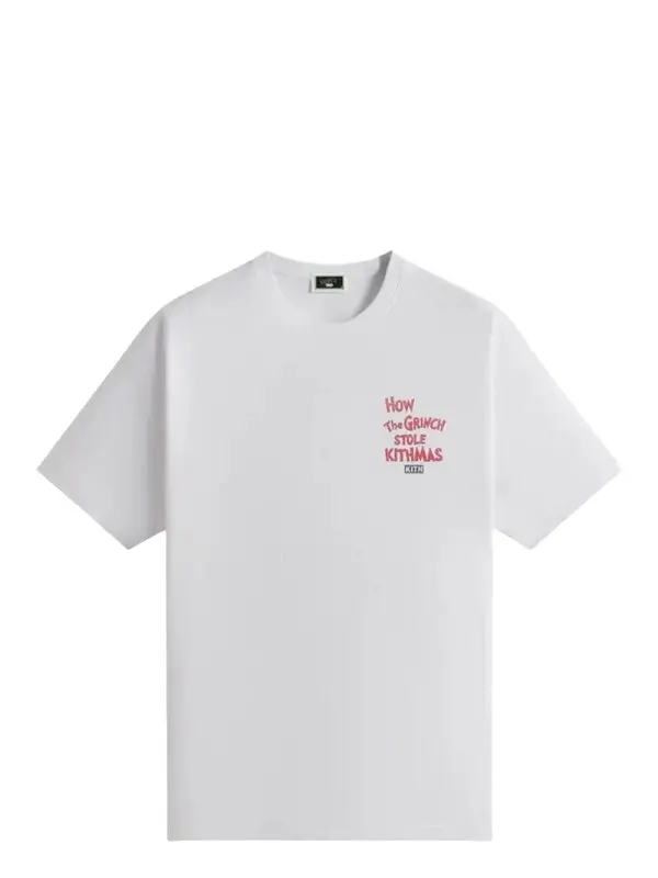 Kith X The Grinch Feast Vintage T-shirt - White