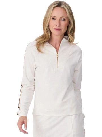 Krimson Klover Newport Half Zip Pullover - Birch