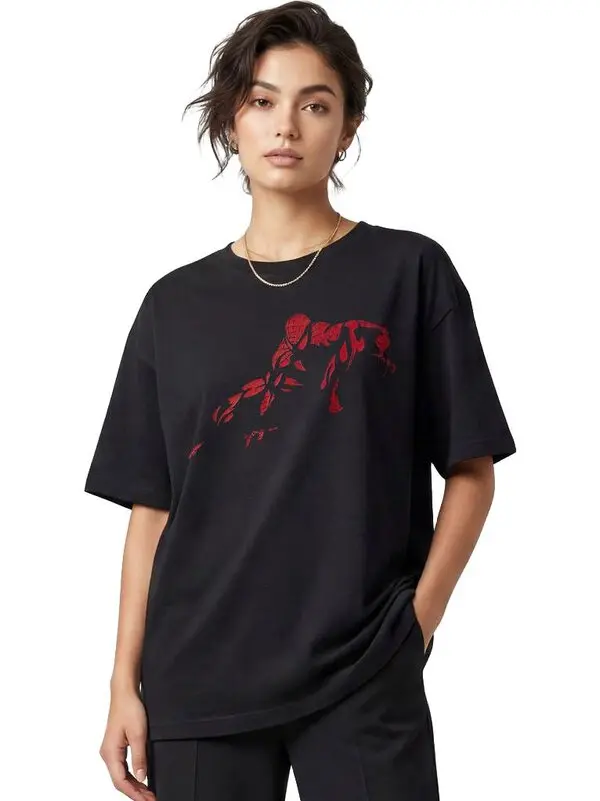 MARVEL: SPIDER-MAN Spider-man Graphic T-shirt - Black