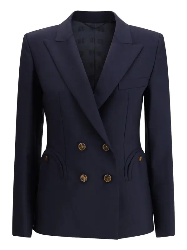 BLAZÉ MILANO Charmer Double-breasted Blazer - Black