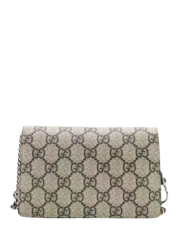 Gucci Dionysus Gg Coated Canvas Super Mini Crossbody Bag - Brown
