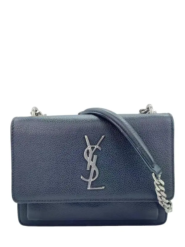 Saint Laurent Sunset Shoulder Bag - Black