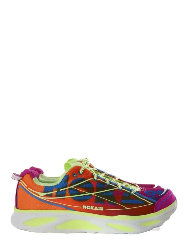 HOKA® Huaka Pro Logo-print Panelled Sneakers - Orange