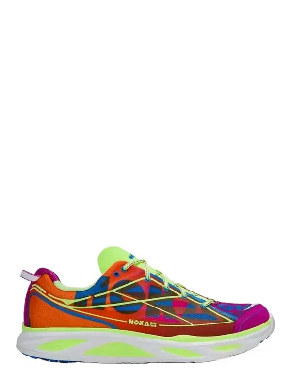 HOKA® Huaka Pro Lace-up Sneakers - Orange